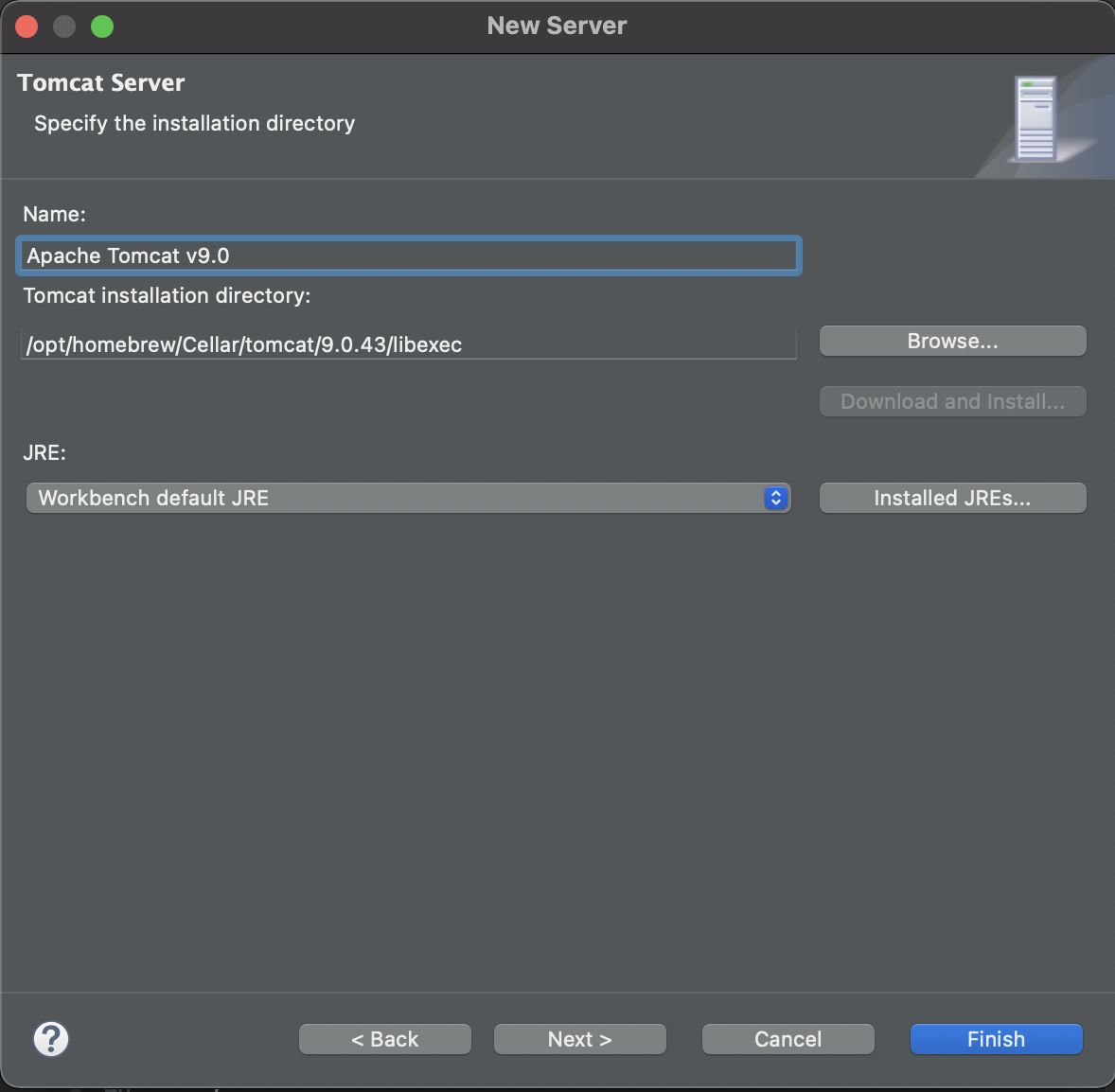 M1 Spring Tomcat 경로지정